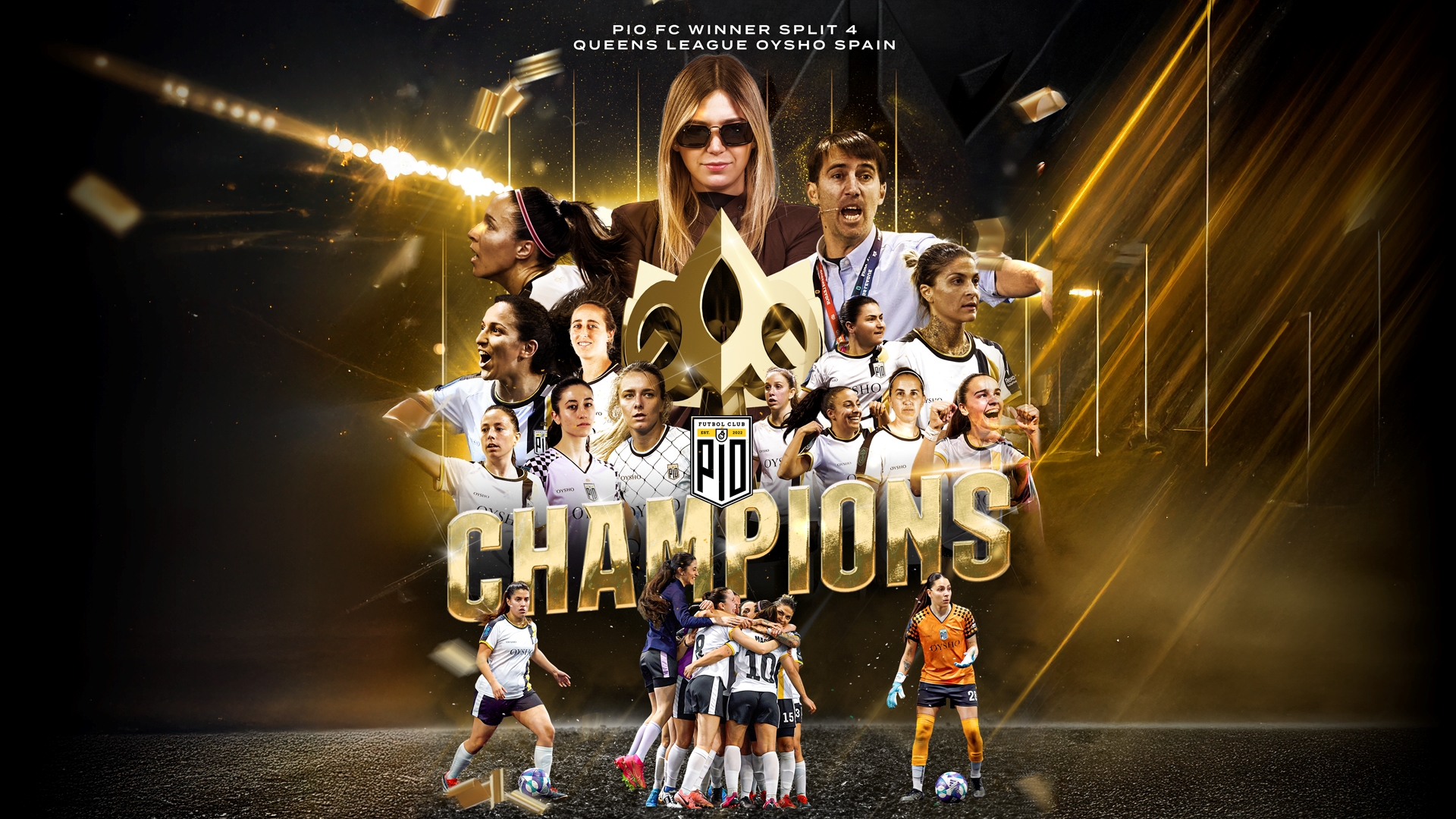 PIO FC revalida su corona y hace historia en la Queens | Queens League ...