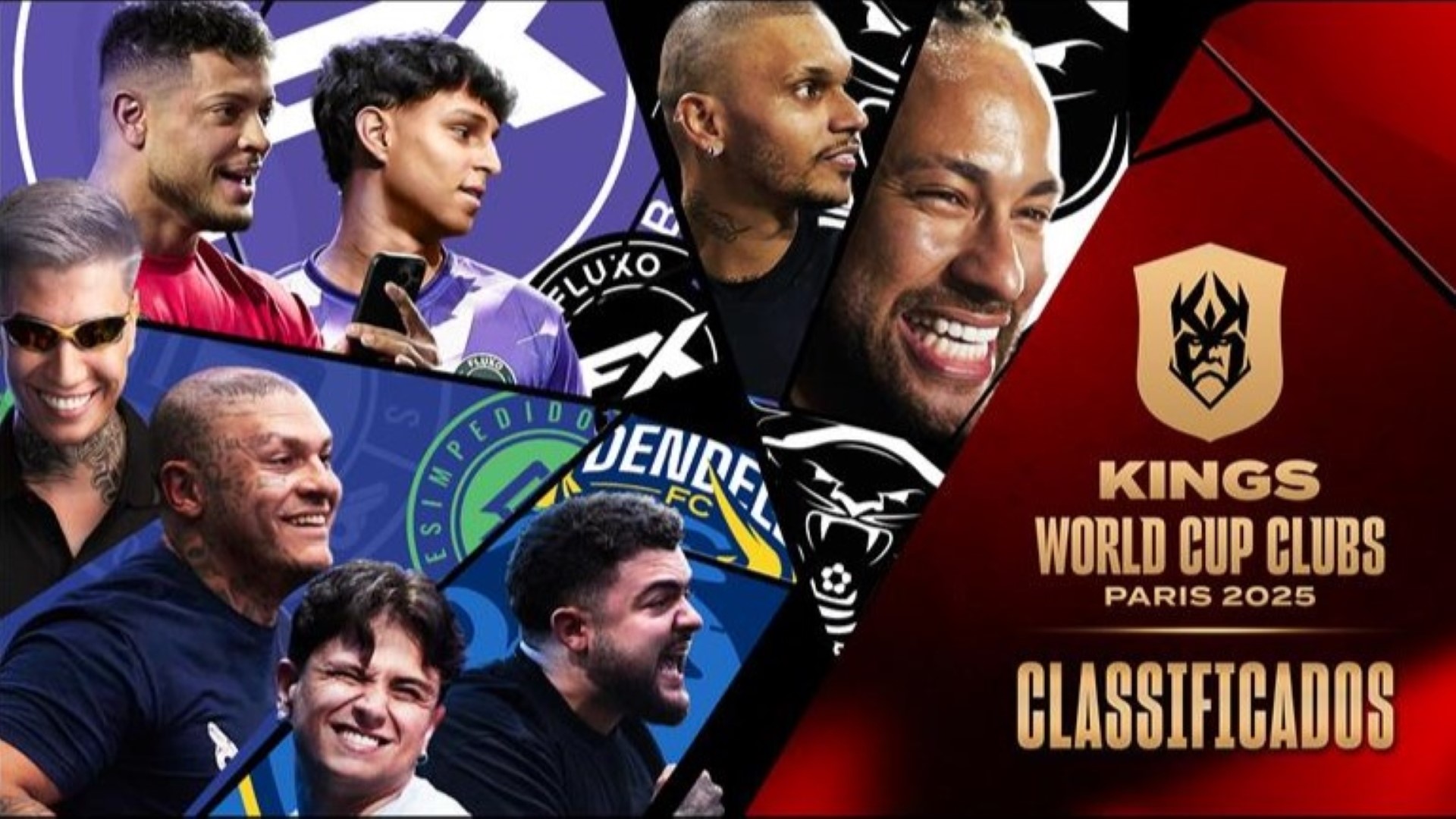 The four Brazilian teams in the KWC Clubs 2025 | Kings World Cup Clubs