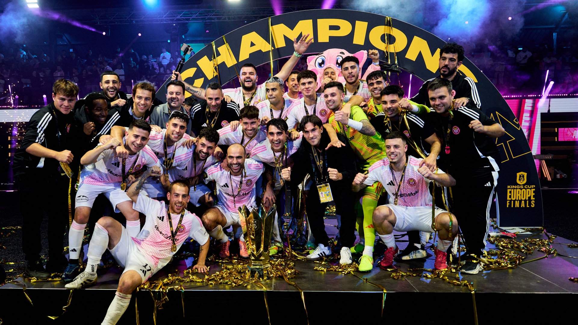 Europa es rosa: Ibai, Guanyar y Porcinos conquistan la Kings Cup Europe ...